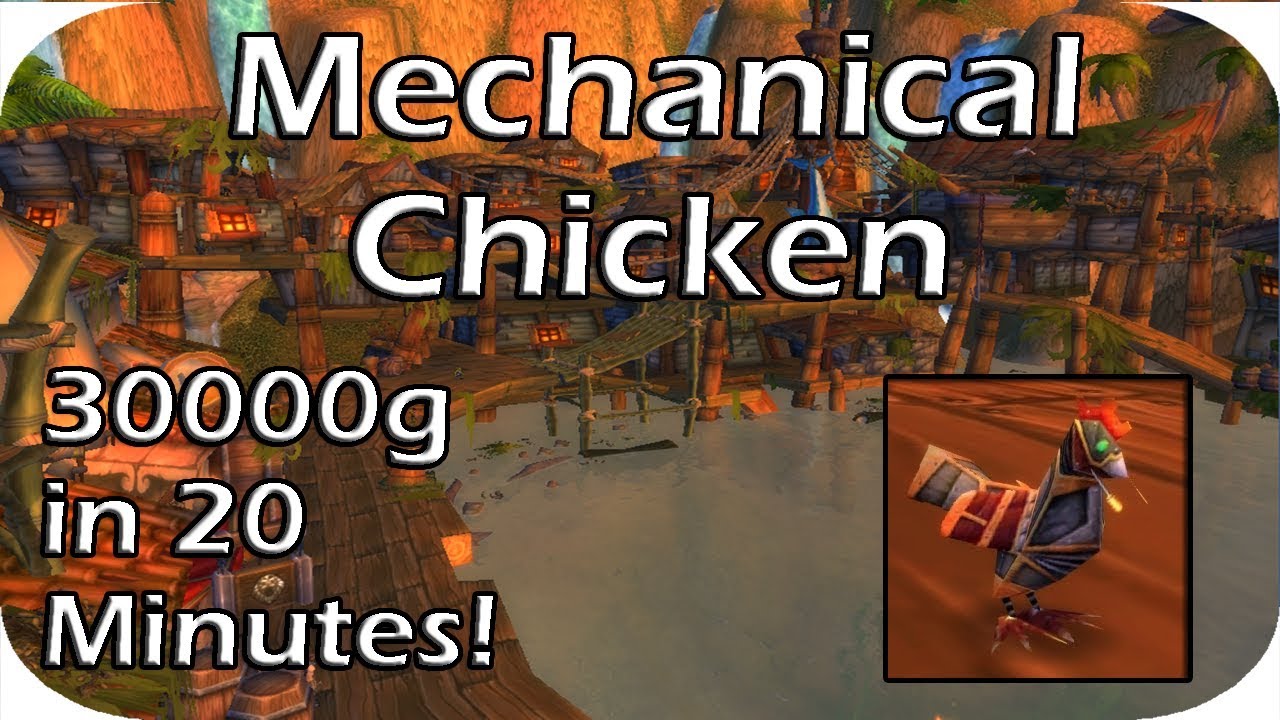Mechanical Chicken! 30,000 Gold in 20 minutes! - YouTube