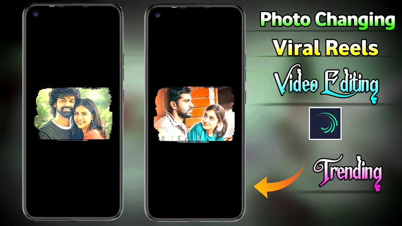 Photo Changing Effect Viral Reels Video Editing In Alight Motion ...