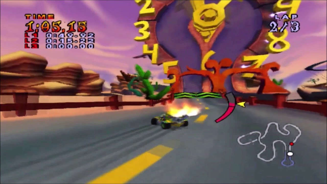 Out of Time - Crash Nitro Kart - Velo Time Trial - YouTube