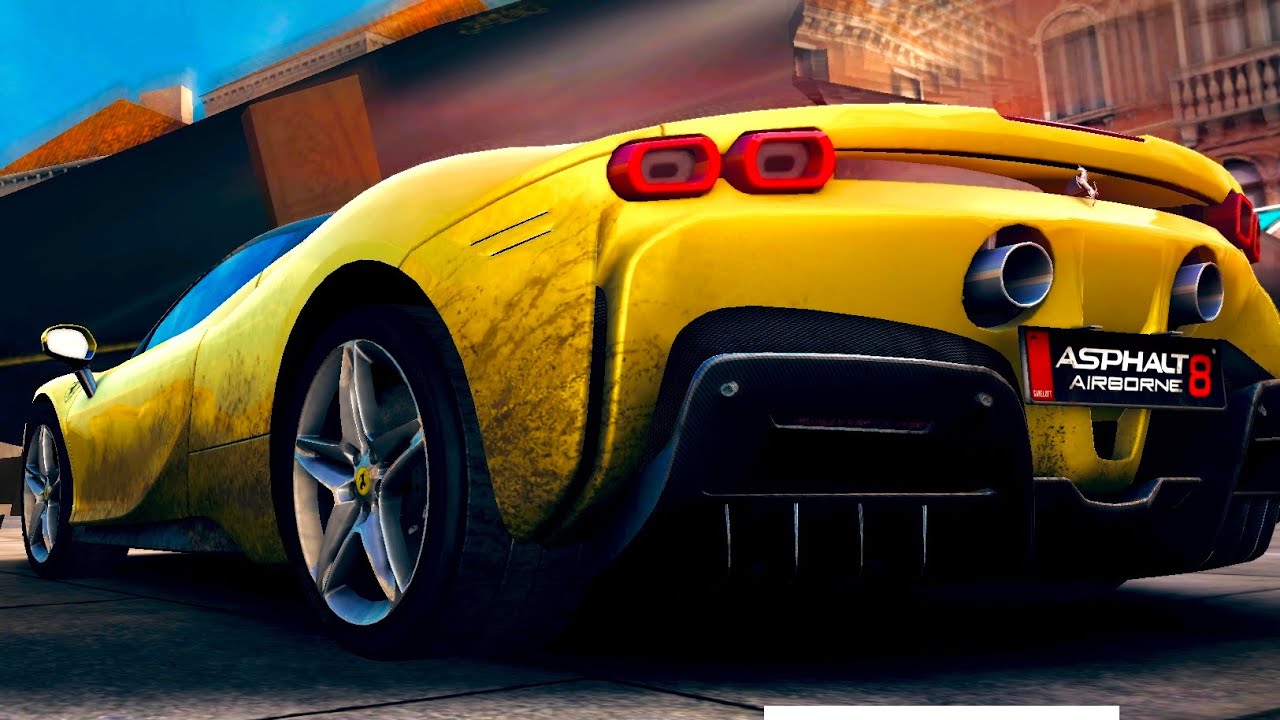 Asphalt 8, Ferrari SF90 Stradale, Challenge 2, Mastery - YouTube