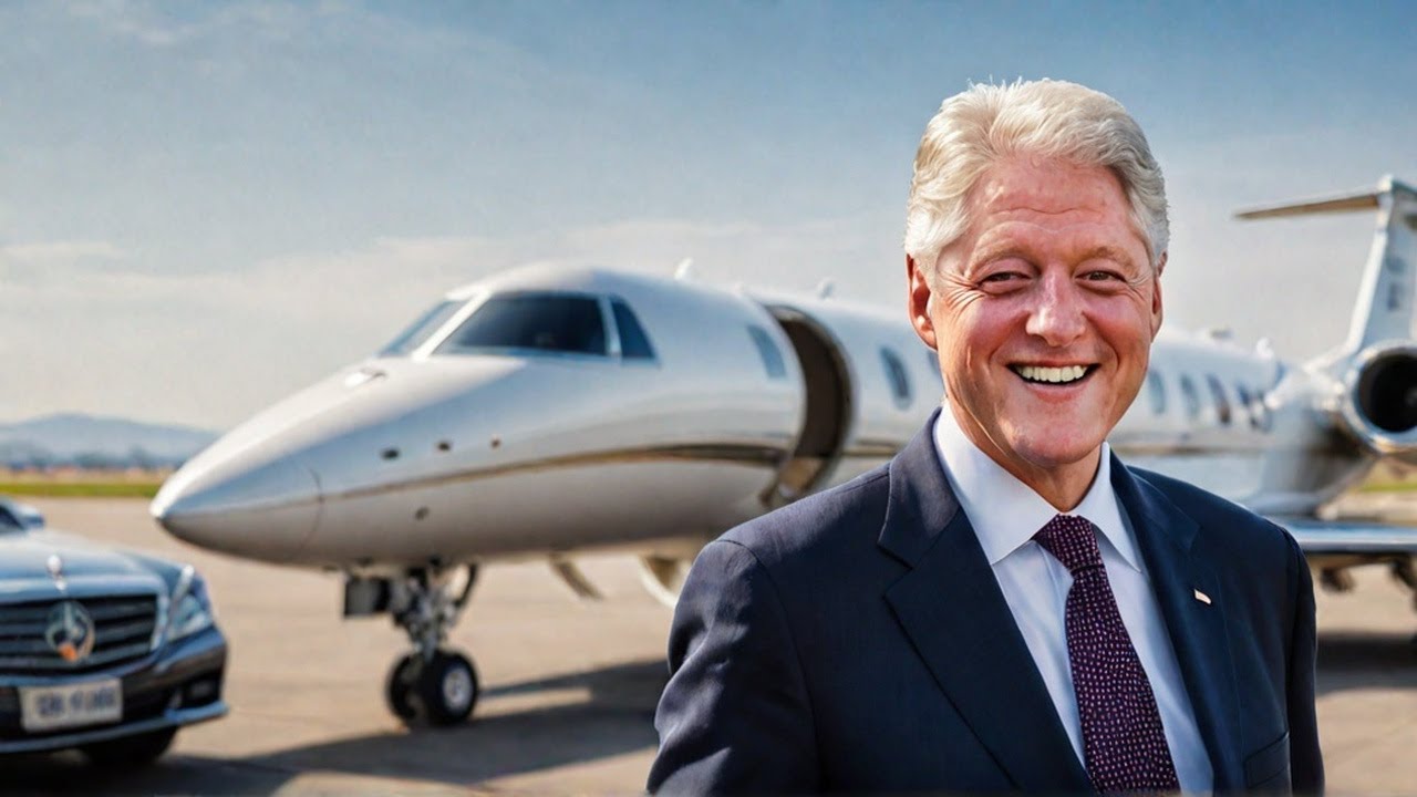 Bill Clinton's INSANE 2024 Lifestyle: Private Jet, Expensive Cars, Net ...