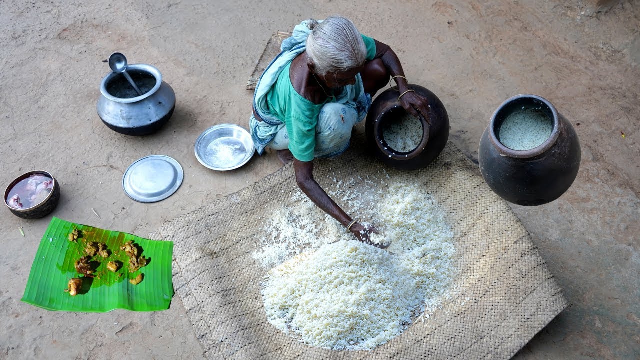 HARIA & SUKRI Traditional Tribe Food Tour of India!!! Tribe Village ...