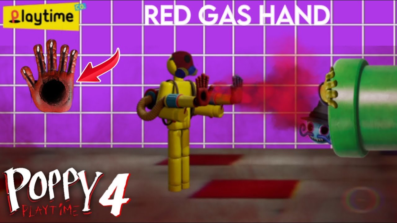 Poppy Playtime Chapter 4: Red Smoke Hand VHS Tape - YouTube