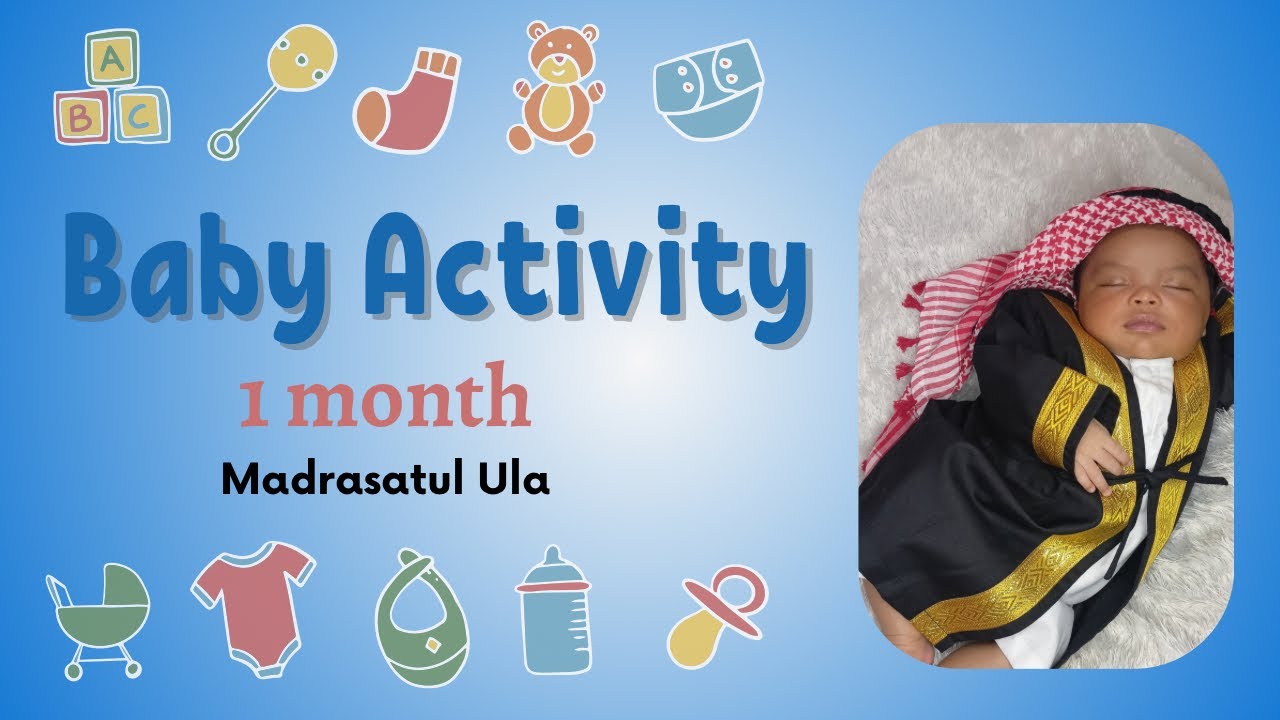 NGIKUTIN AKTIVITAS BAYI SATU BULAN || BABY CARE ||PERAWATAN BAYI ...