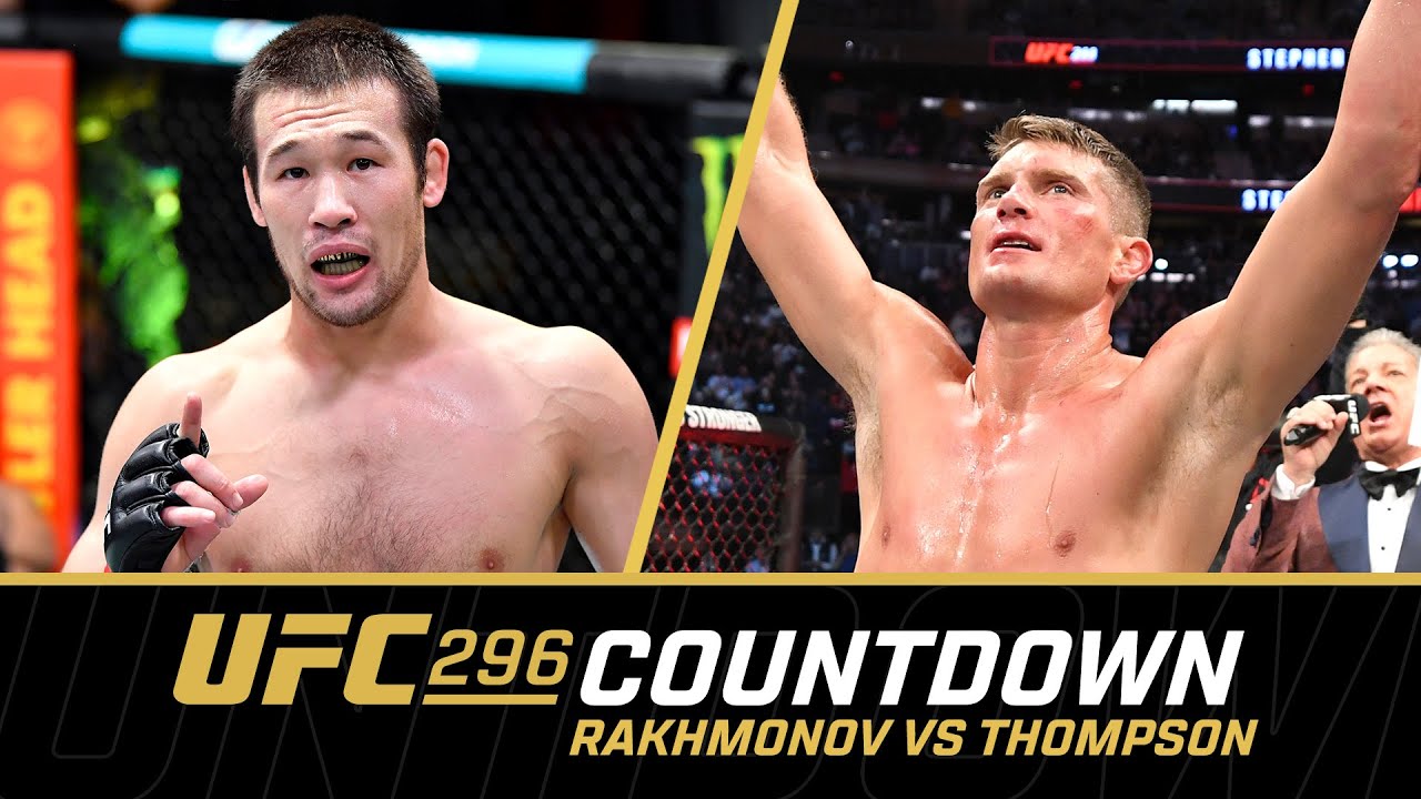 RAKHMONOV vs THOMPSON | UFC 296 Countdown - YouTube