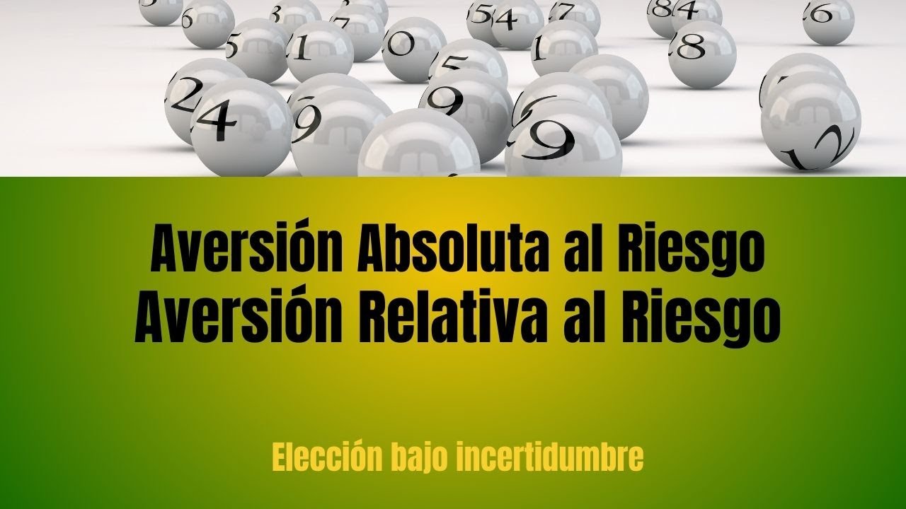 Medidas Aversion Riesgo Microeconomia. Arrow-Pratt - YouTube