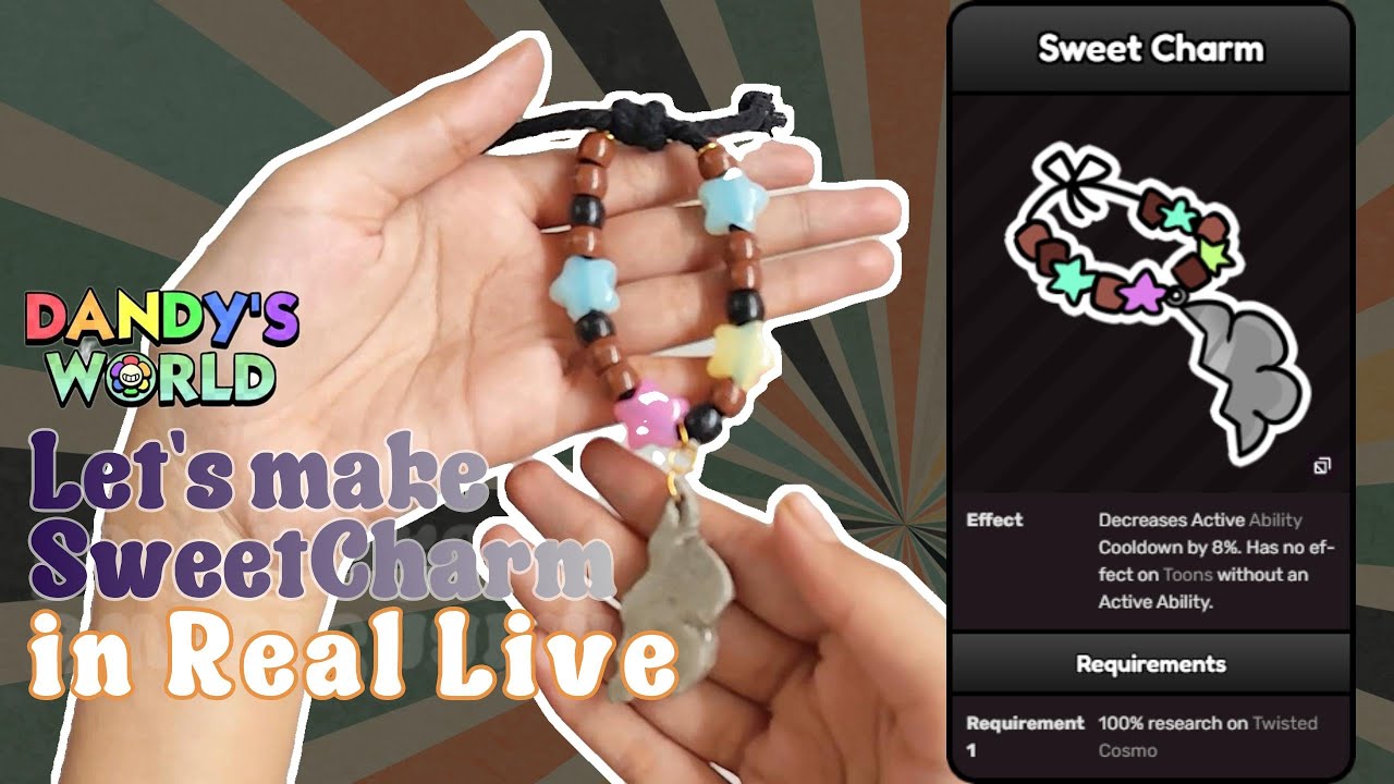 DIY SWEET CHARM DANDY'S WORLD #diy #roblox #dandysworld #astro #sprout ...