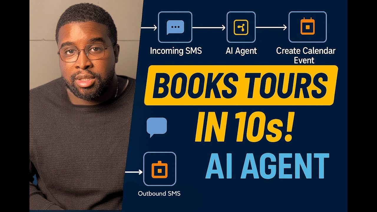 How This AI SMS Agent Books Apartment Tours in 10 Seconds Using n8n and ...