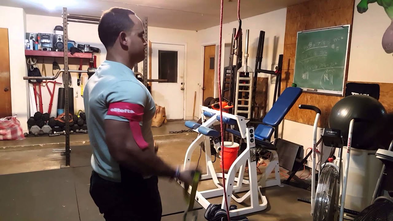 Occlusion/Blood Flow Training (Advance Training) Arm Workout - YouTube