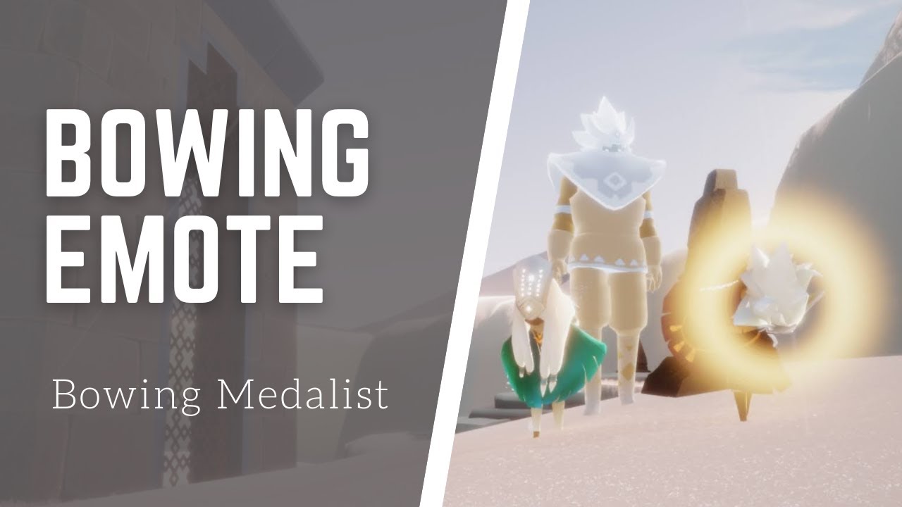 Bow Emote - Valley of Triumph Spirit (Bowing Medalist) - Sky: Children ...