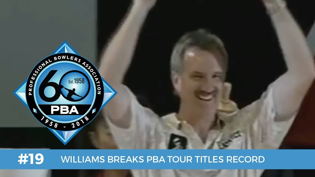 PBA 60th Anniversary Most Memorable Moments #19 - Williams Breaks ...