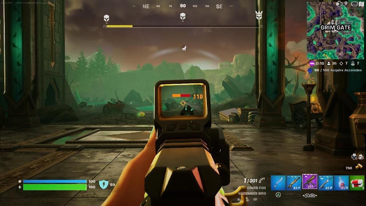 Fortnite Cerberus Challenge - YouTube