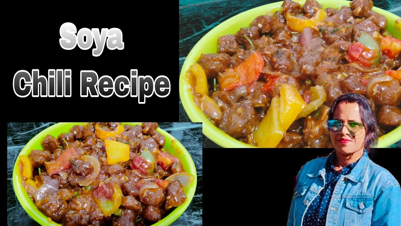 Soya Chili Gravy | High Protein Recipe | Soya Manchurian - YouTube