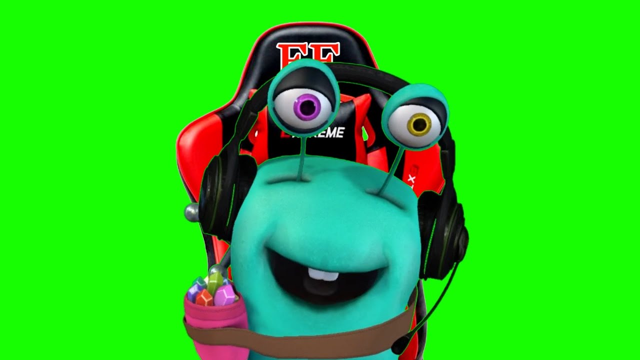 FF LARVA AMONG Greenscreen Facerig #Nocopyright - YouTube