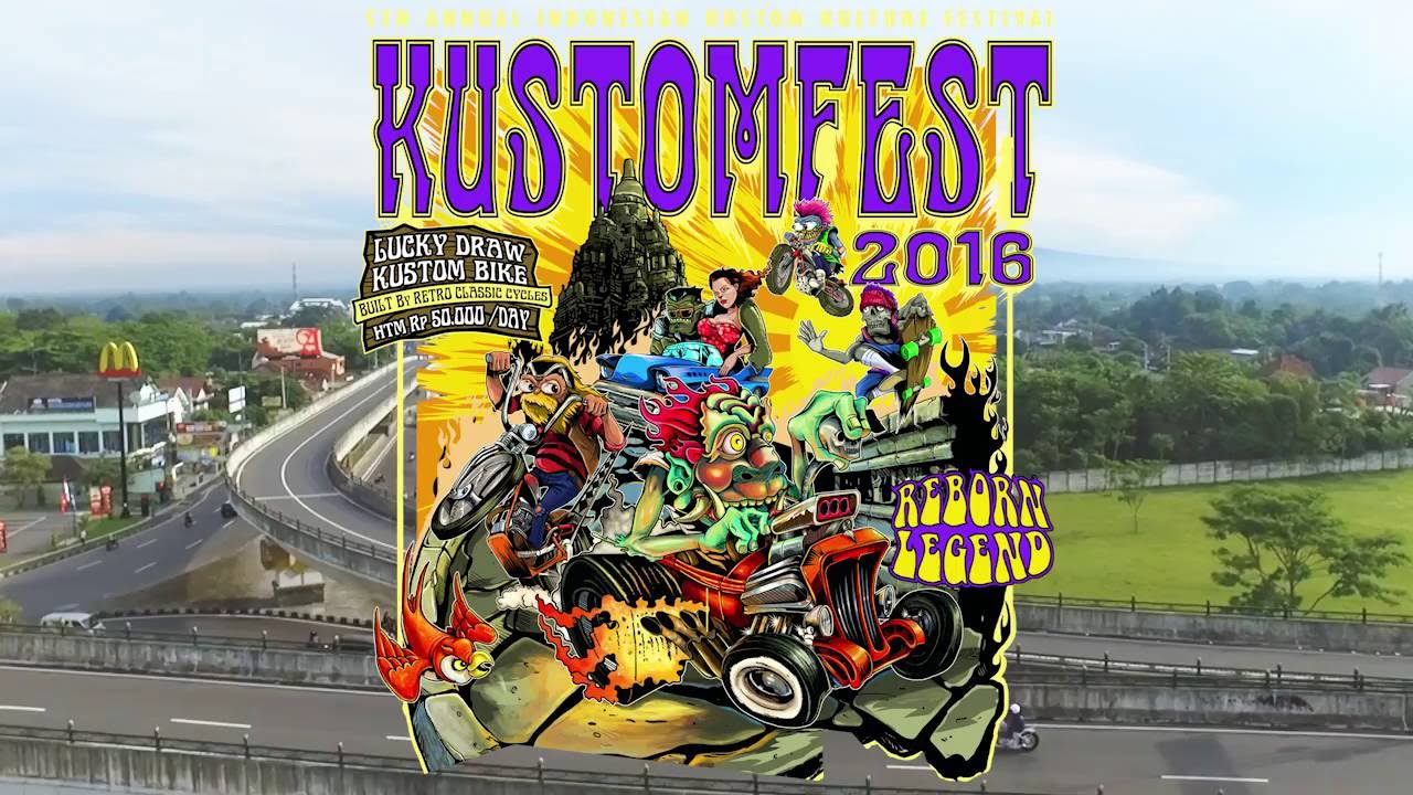 "KEBO BULE" - LUCKY DRAW KUSTOMFEST 2016 -REBORN LEGEND - YouTube