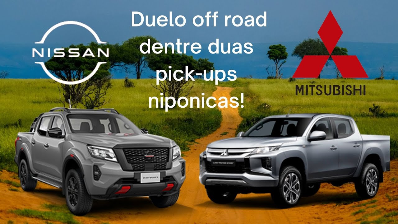 Frontier PRO 4X x L200 Triton HPE S - Os Samurais do fora de estrada ...