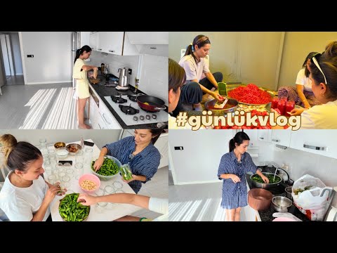 Maalesef kaybettik / okul alışverişi / kışlık hazırlık - hamaratlık diyincede biz #günlükvlog