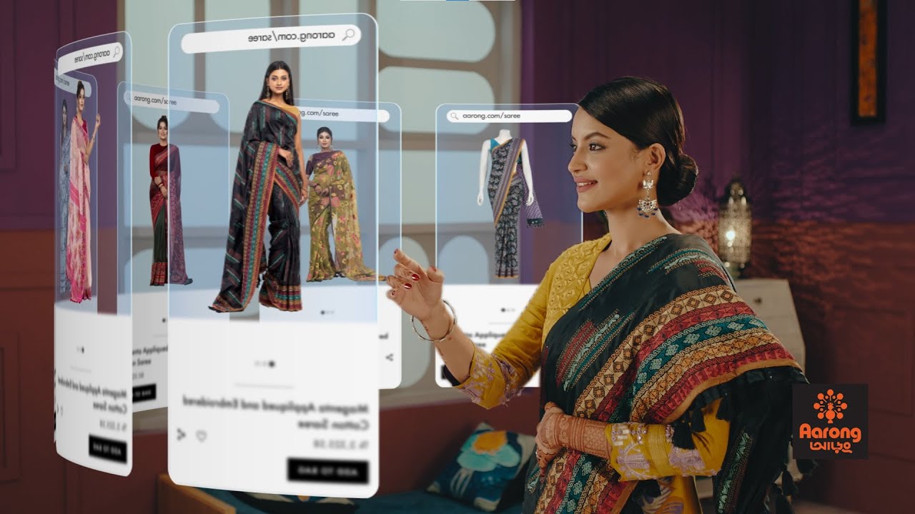 Biggest fashion collection at AARONG.COM - YouTube