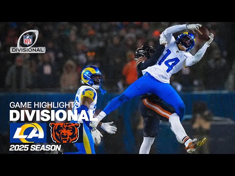 Los Angeles Rams vs Chicago Bears Game Highlights | 2025 NFL Season Divisional Round