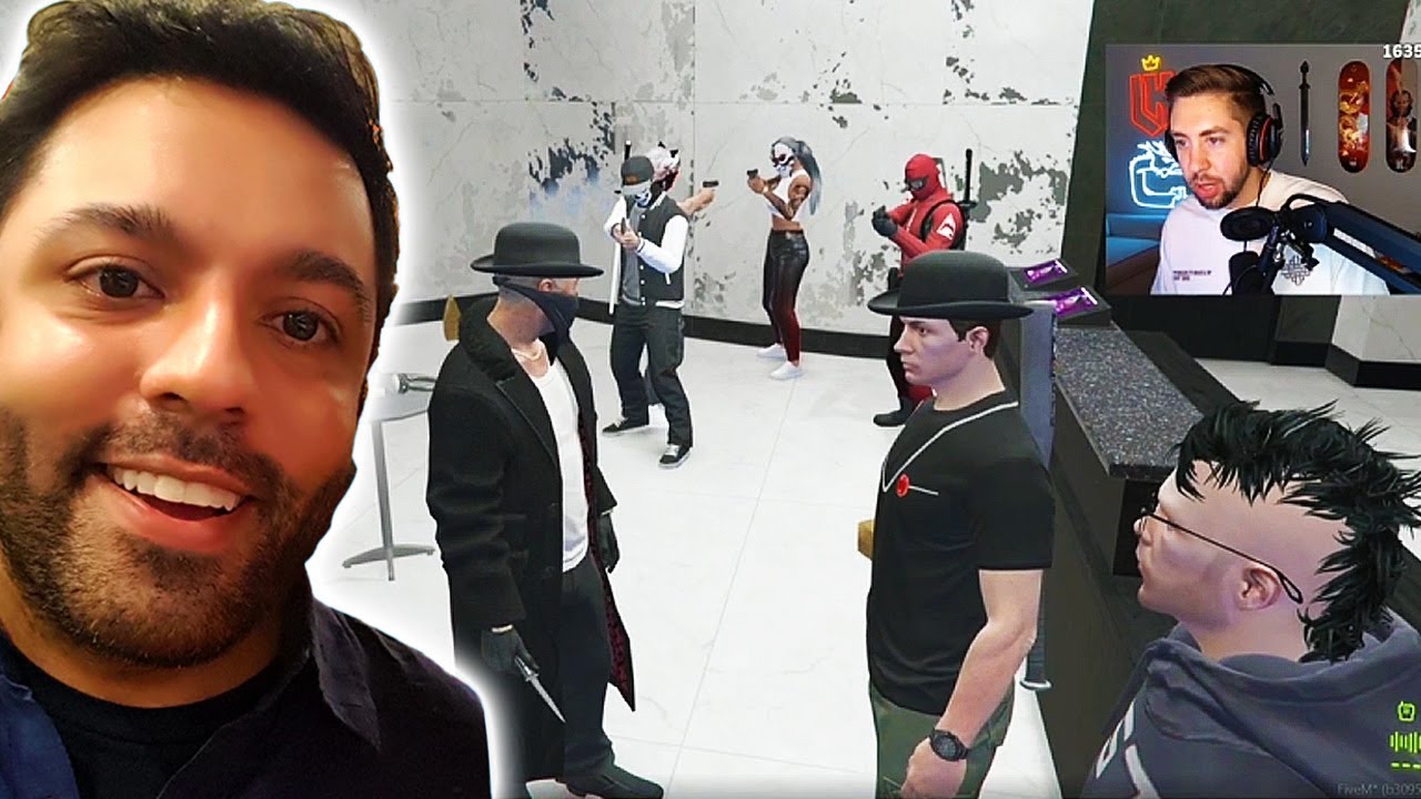 Mehdi Reacts to FUNNY NoPixel & Prodigy RP Clips! | GTA RP - YouTube