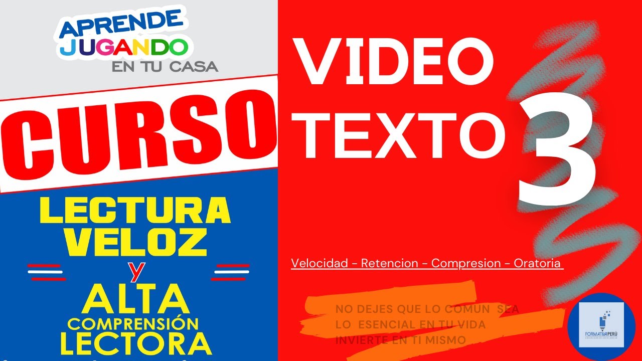VIDEO TEXTO 3 - YouTube