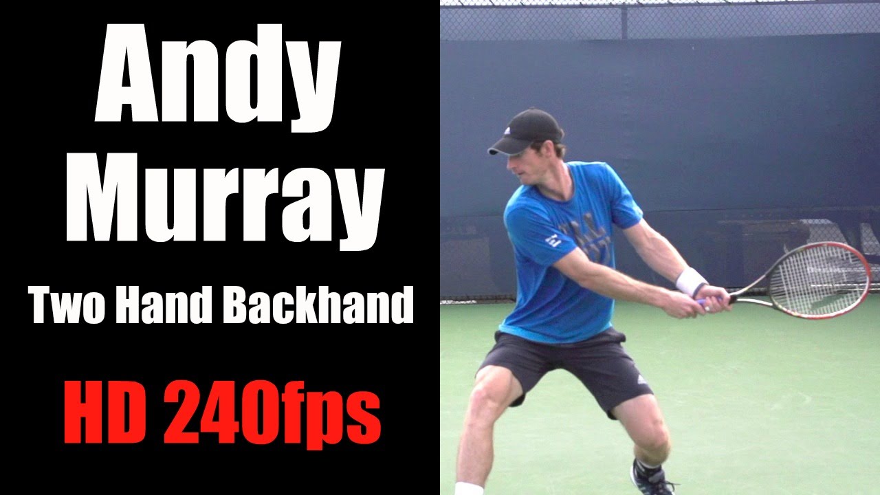 Andy Murray Slow Motion Backhand 240 FPS HD-Cincinnati 2014 - YouTube