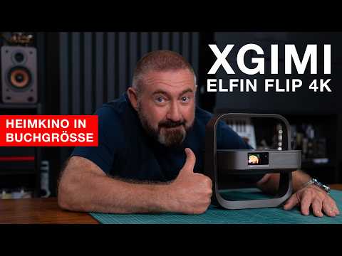 Heimkino in Buchgröße: XGIMI Elfin Flip 4K