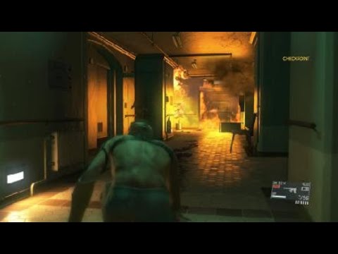 METAL GEAR SOLID V: THE PHANTOM PAIN hospital scene - YouTube