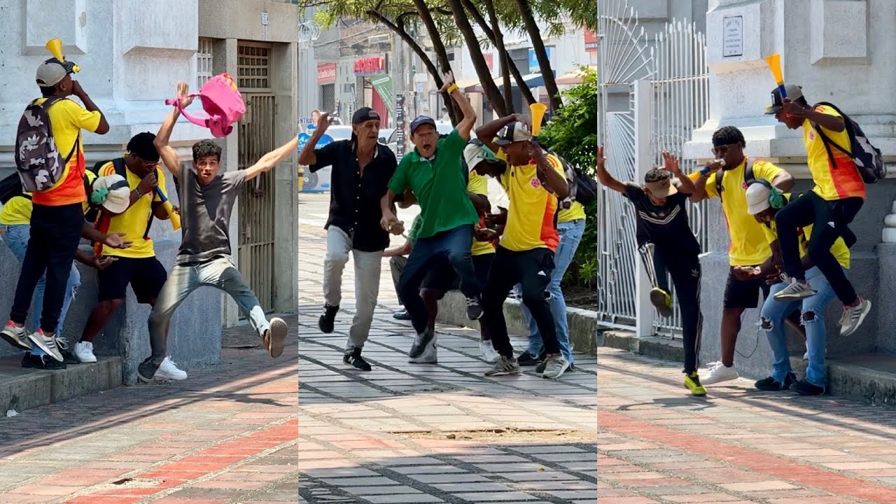 Los Gritones! CLASIFICO Colombia! 🇨🇴 - YouTube