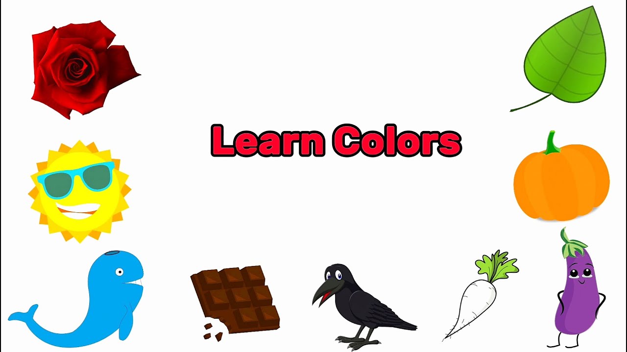 Learn Colors With Objects | Let's Learn Colors - YouTube