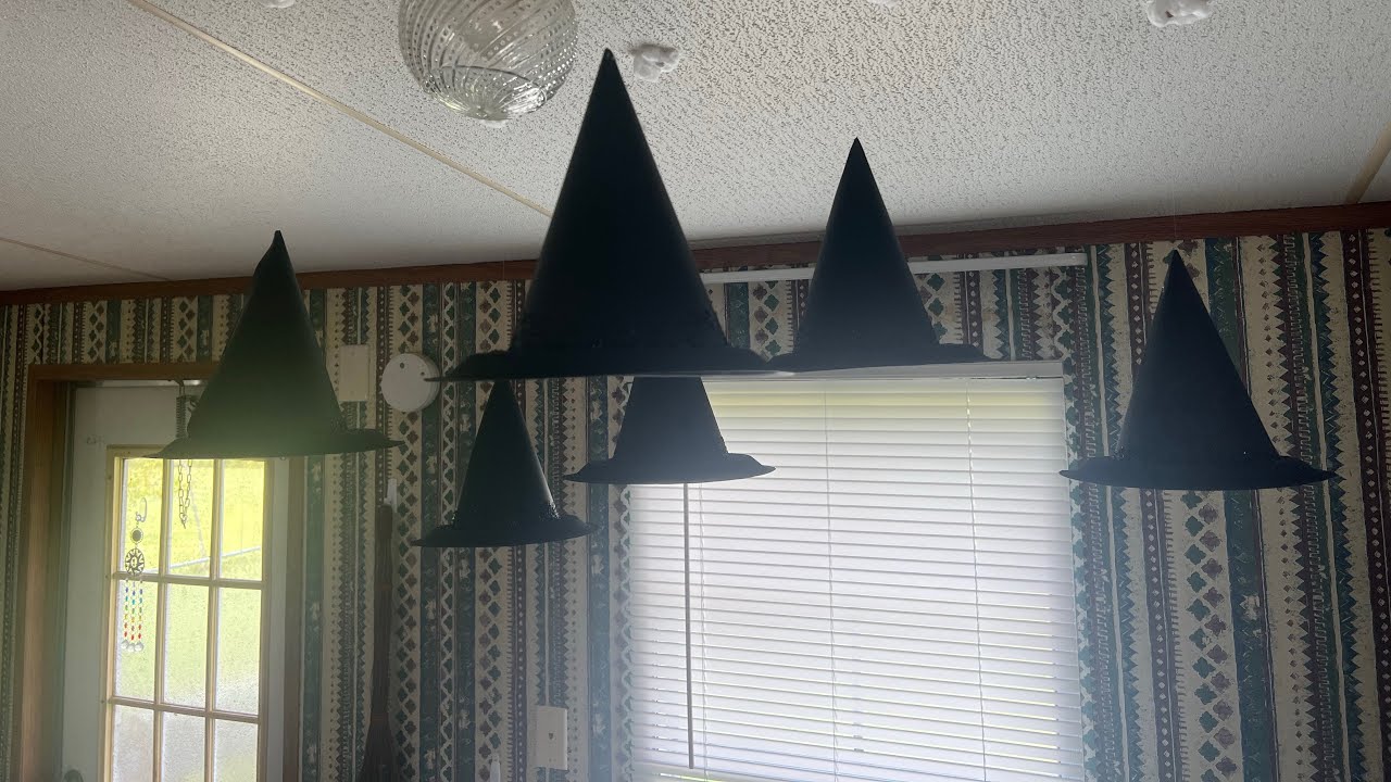 DIY Floating Witches Hats! #halloween #diycrafts #bloodcancer # ...
