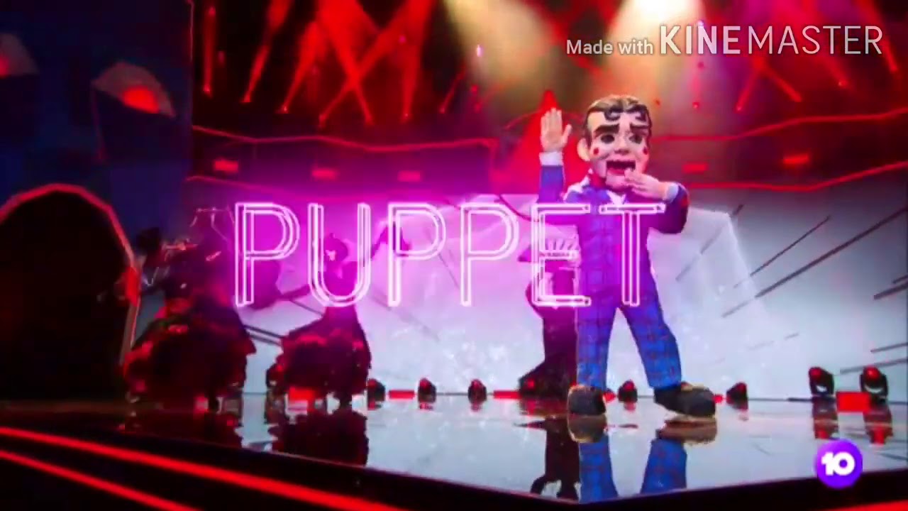 Puppet (aka Simon Wiggle) singing Despacito! Masked Singer AU - YouTube