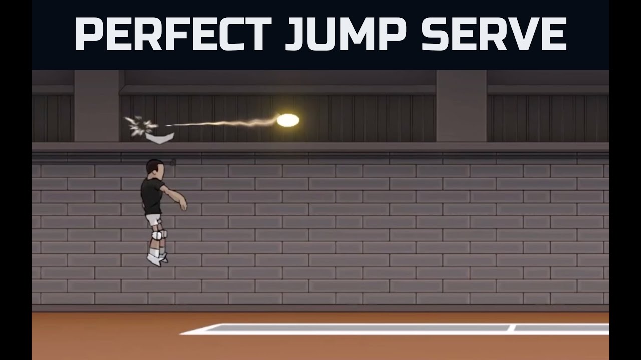 Thunder Spikes - Tutorial 33 - Perfect Jump Serve - YouTube