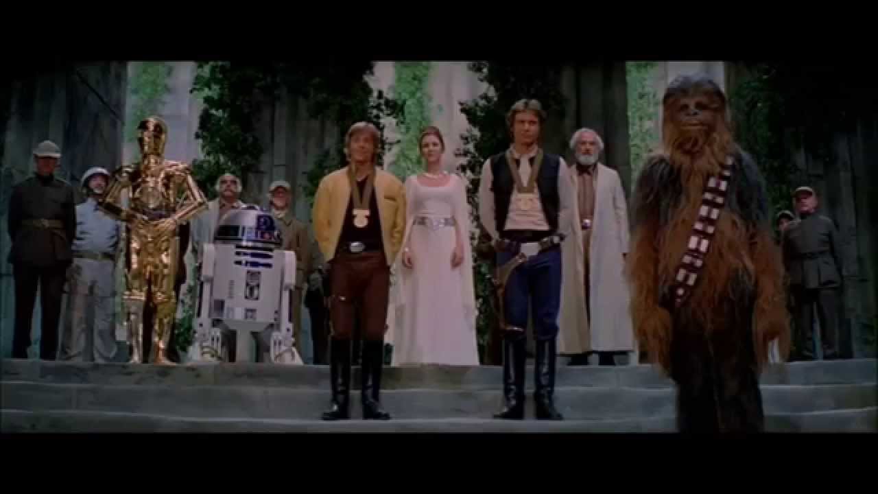 Chewbacca at the Medal Ceremony - YouTube