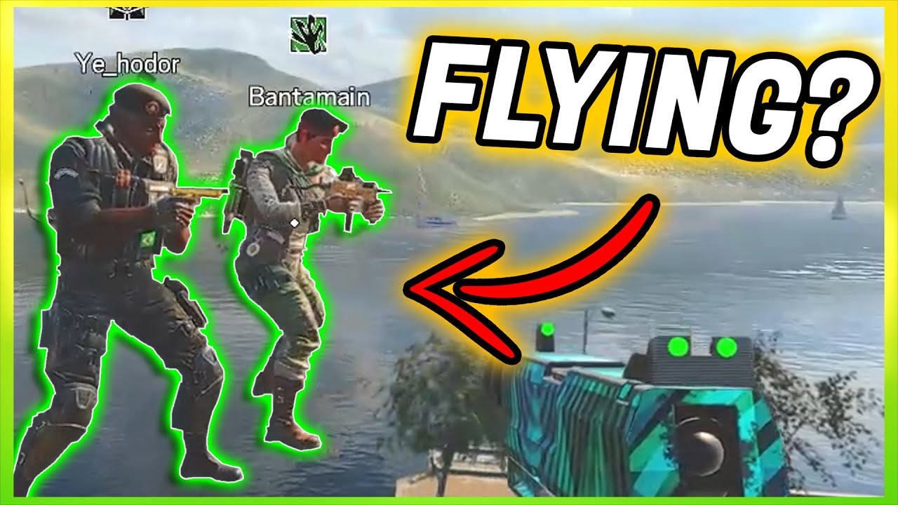 LEARNING TO FLY in Rainbow Six Siege - YouTube
