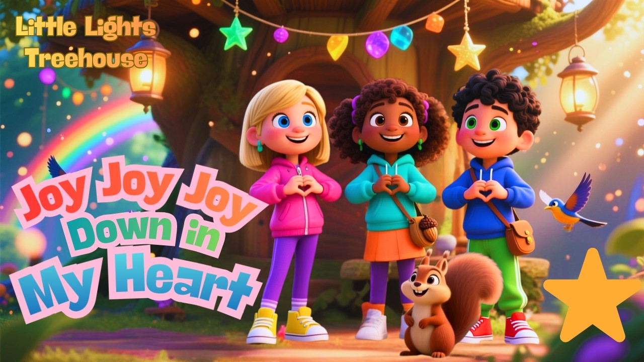 💛I’ve Got the Joy, Joy, Joy Down in My Heart | Kids Christian Songs ...