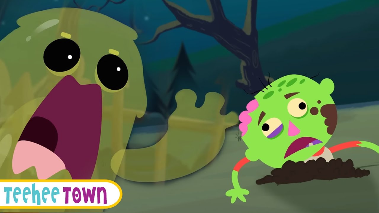 Crazy Zombie And His Monster + More Spooky Scary Skeleton Dance Songs ...