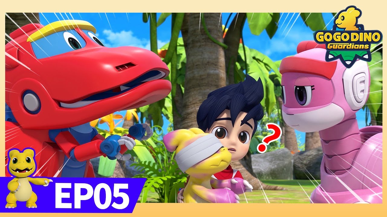 [New] GoGoDino Guardians | EP05 Pip Is Poisoned | Super Dinos | Dinosaurs for Kids | Cartoon ...