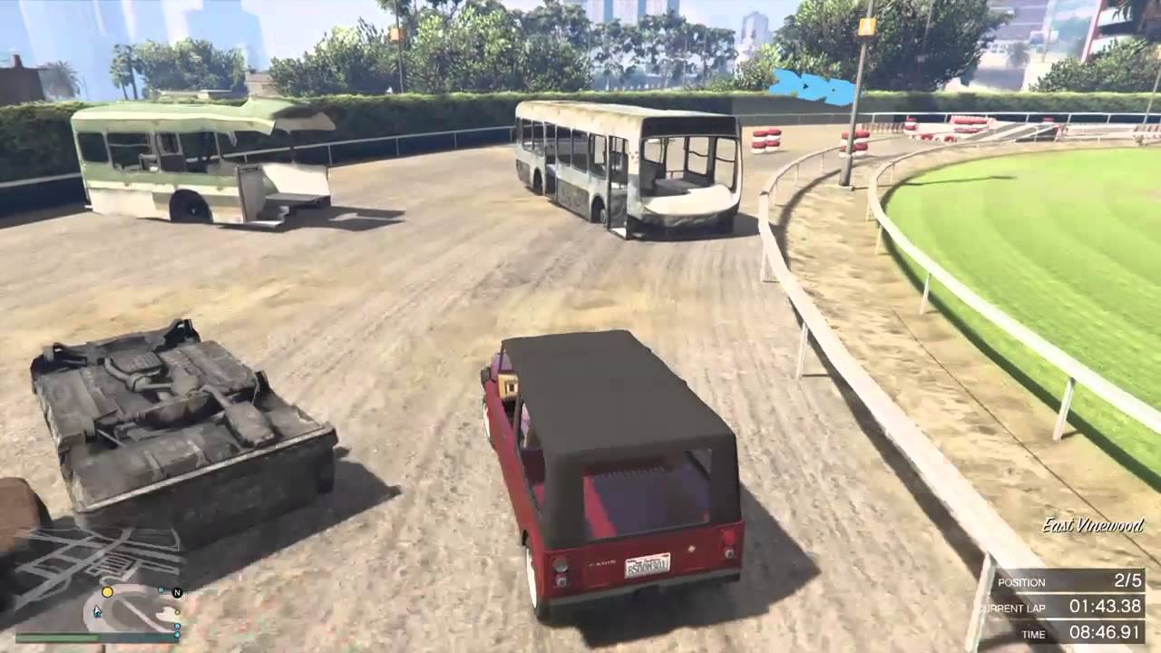 GTA 5 Online Custom Races #1 - OBSTACLE COURSE OF DOOM! - YouTube