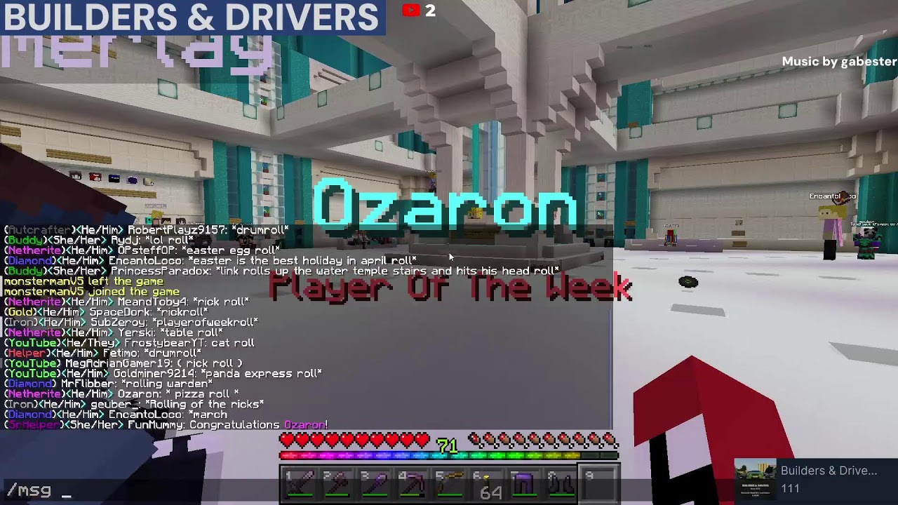 Autcraft POTW 30/3 - YouTube