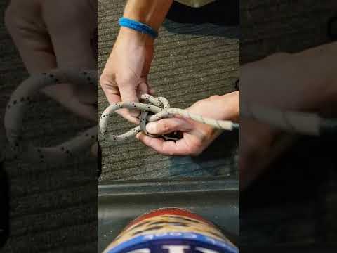 2TC ideas: Metal free tether girth hitch knot. - YouTube