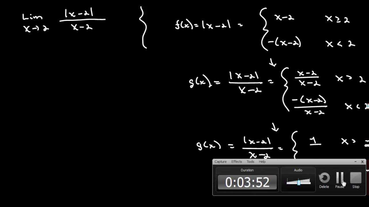 Video 189 Ch1 Sec 1 30 Evaluating Limits With Absolute Values 20121481 video-189-ch1-sec-1-30-evaluating-limits-with-absolute-values-20121481