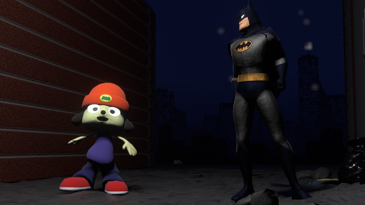 This is where I watched my my parents die parrapa animated in 3D - YouTube