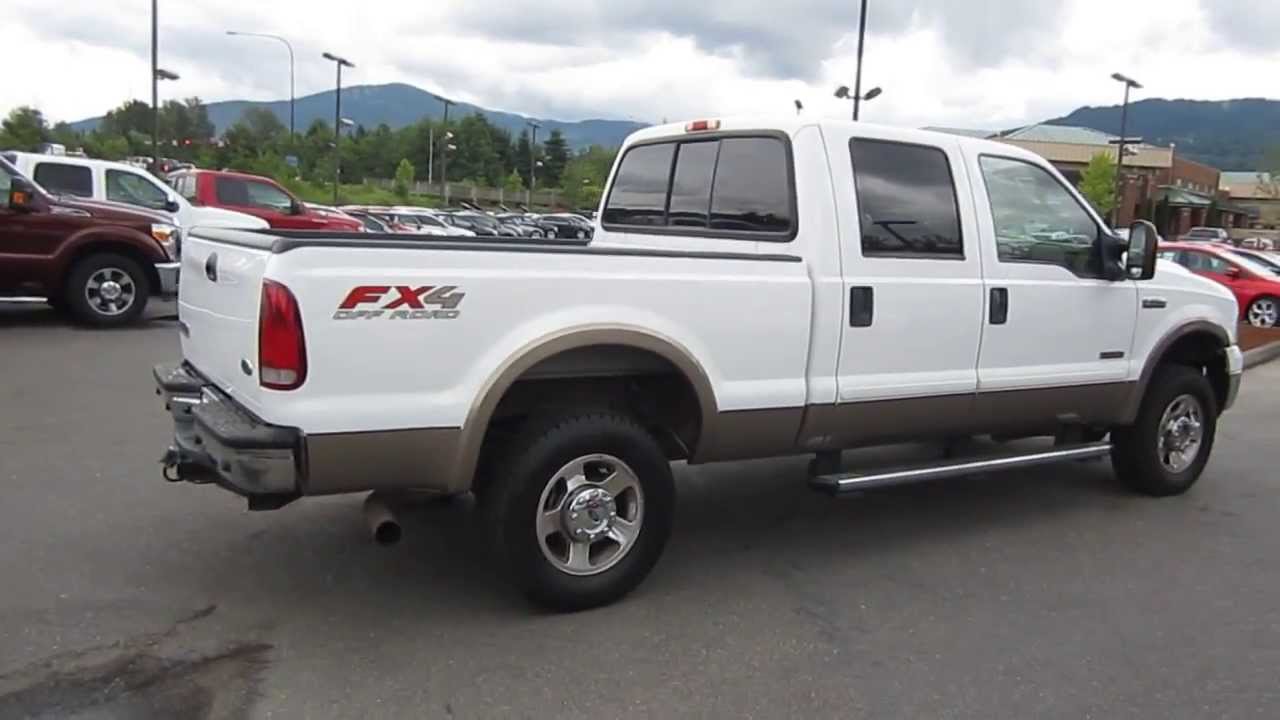 2005 Ford F-250, White - STOCK# 19819 - YouTube