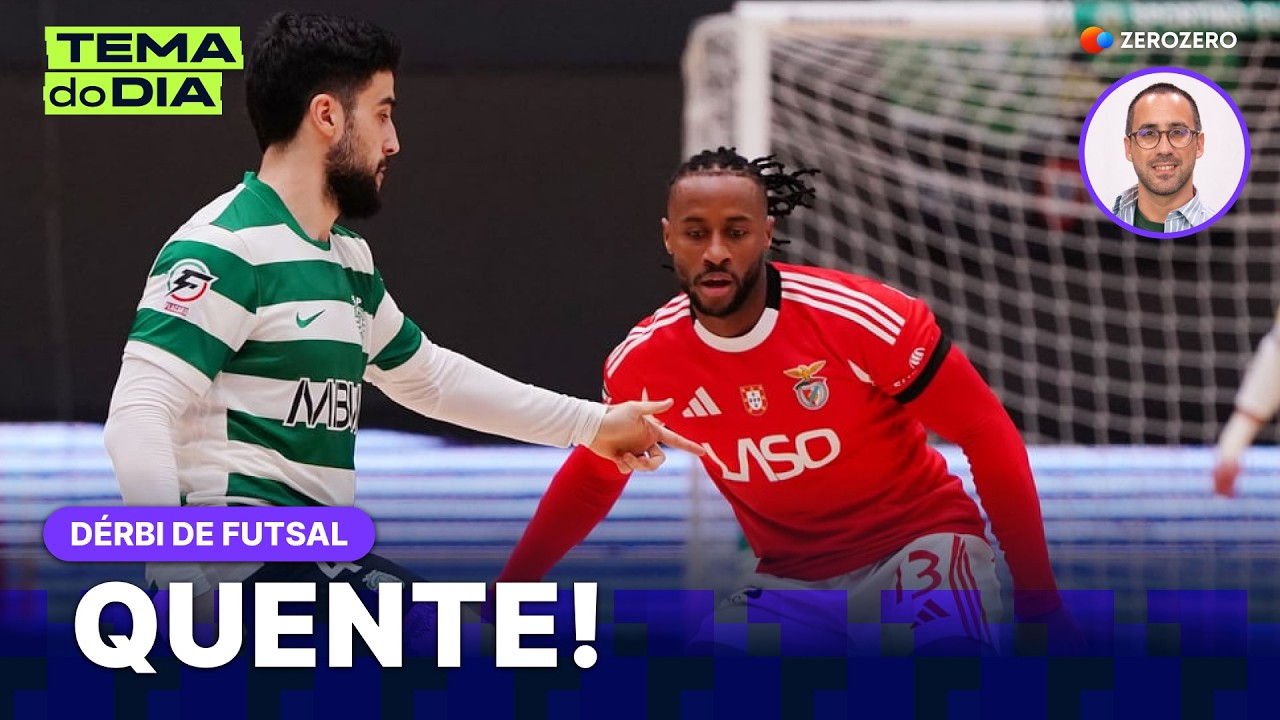 Dérbi aquece regresso do futsal | TEMA DO DIA - YouTube