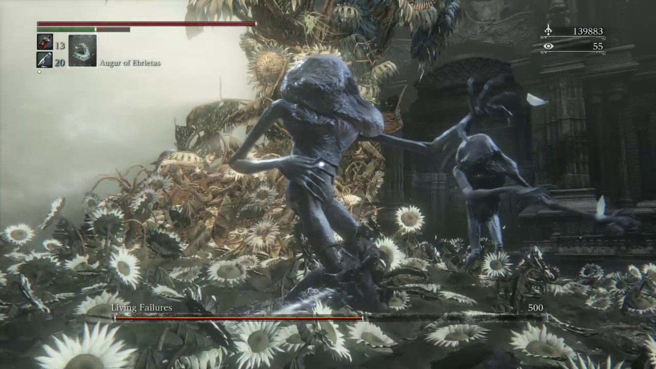 Living Failures--Boss Fight--Bloodborne NG+ - YouTube