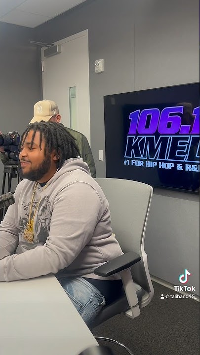 Come with me to 106.1 kmel #radio #rider #taliband45 #comedy - YouTube