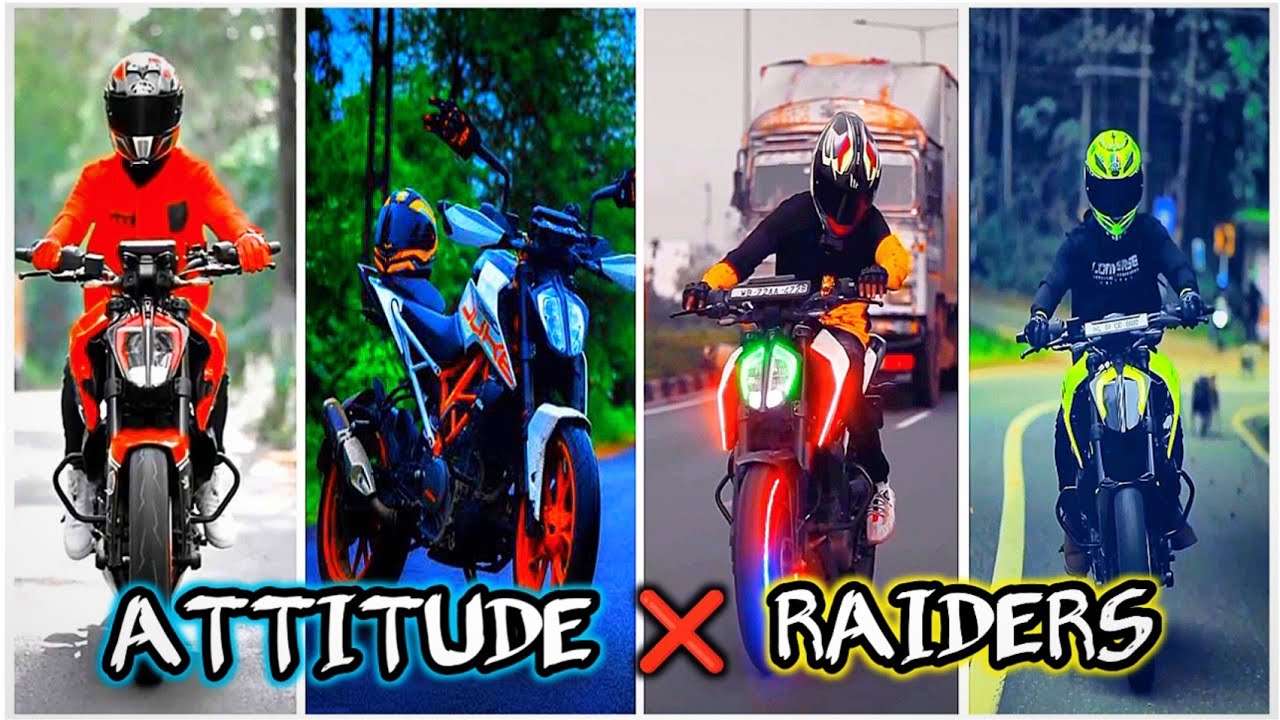 Duke ⭕ Lover 🖤 KTM ⭕ Raiders || DUKE 250 & 390 Boys Attitude 👿 Raiders ...