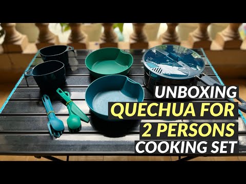 Unboxing Quechua Cooking Set