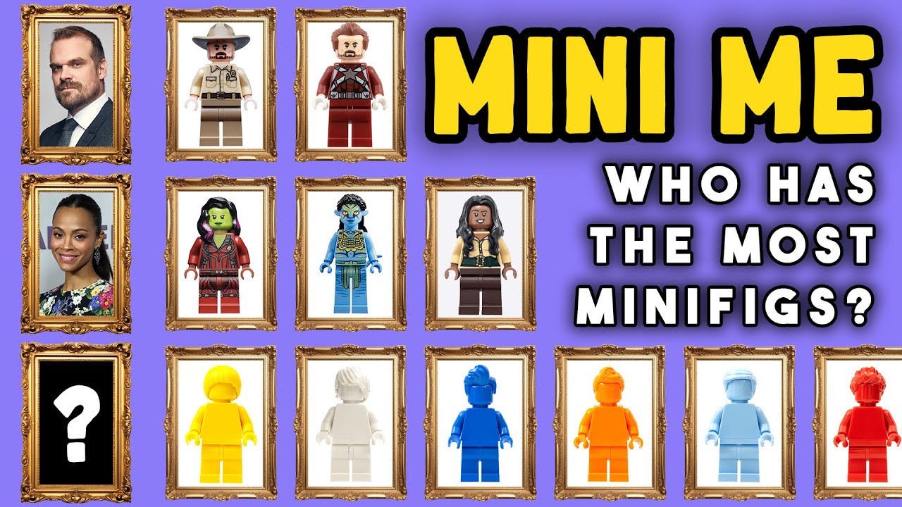 Mini Me: Which Actors Have The Most LEGO Minifigures? (2025 Edition ...